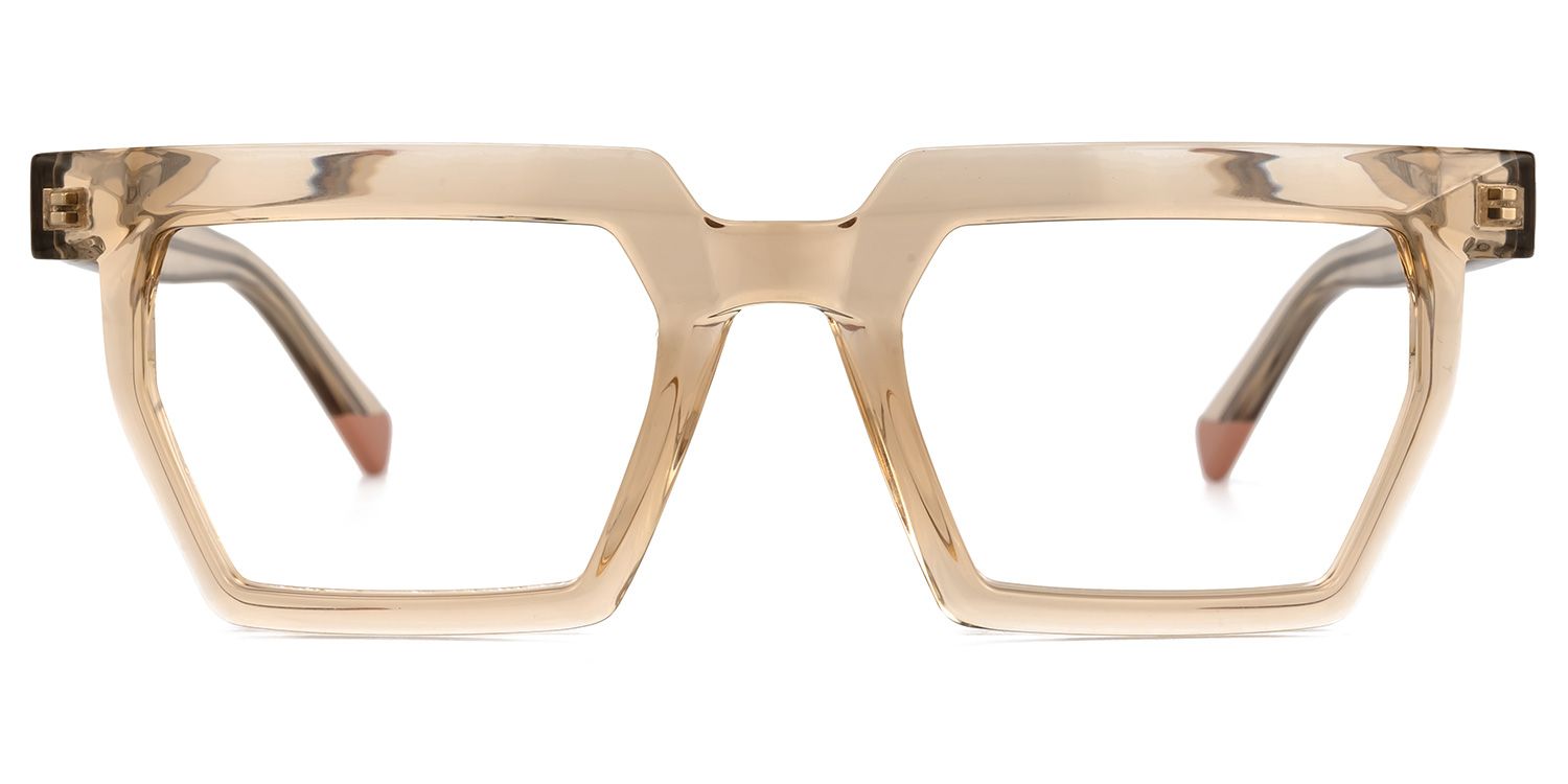 Amjed Square Black Glasses | Zeelool Optical