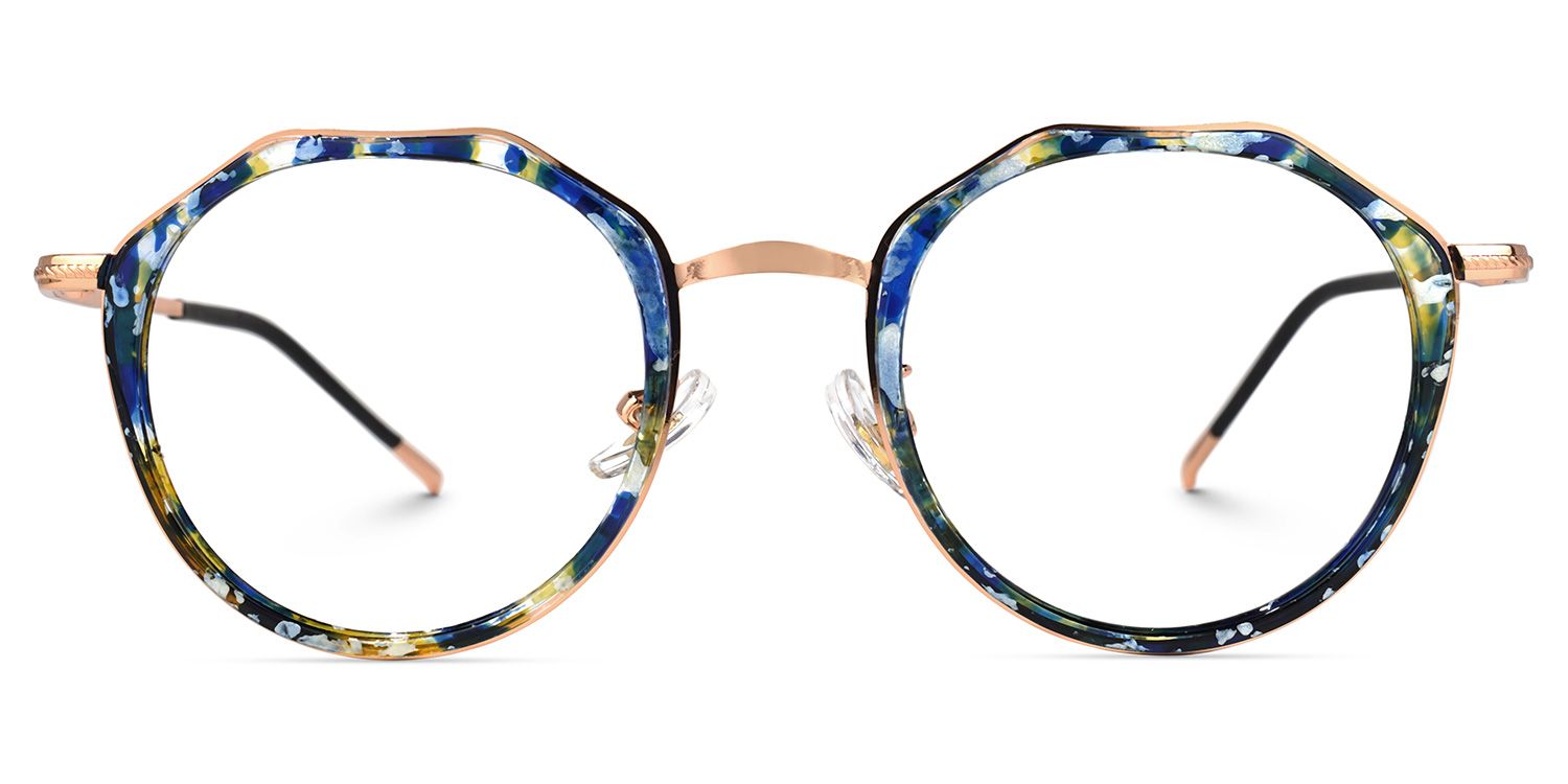 Gentry Geometric Floral Glasses | Zeelool Optical