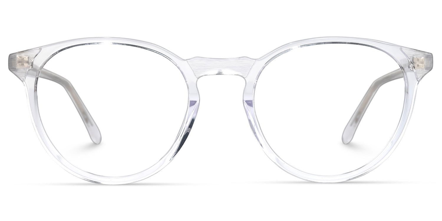Kasey Round Crystal Glasses | Zeelool Optical