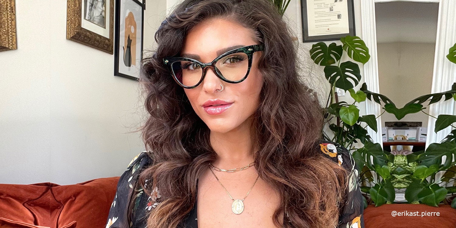 Colla Cateye Green-Floral Glasses | Zeelool Optical