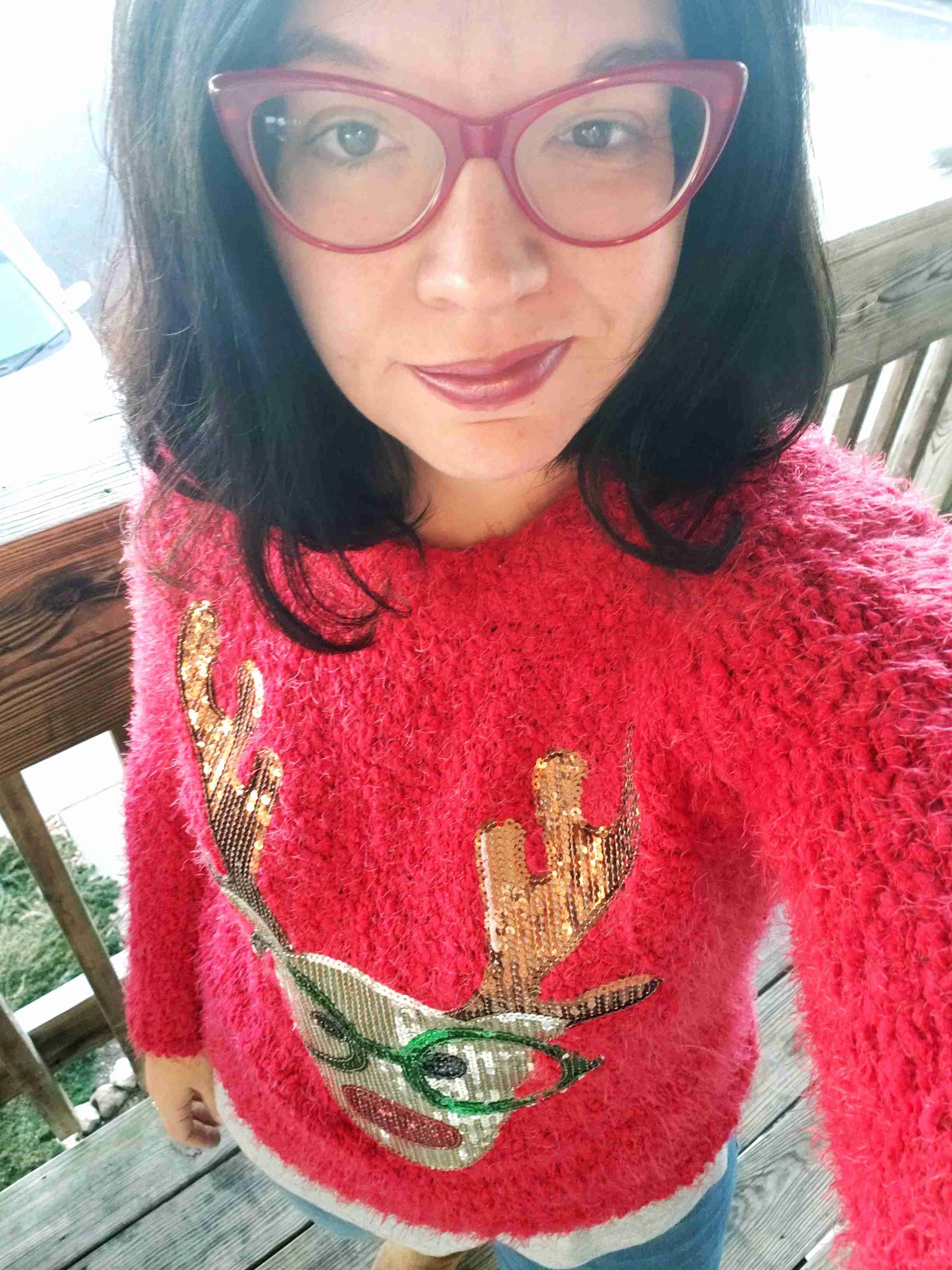 Charis Cat Eye Red Glasses | Zeelool Optical