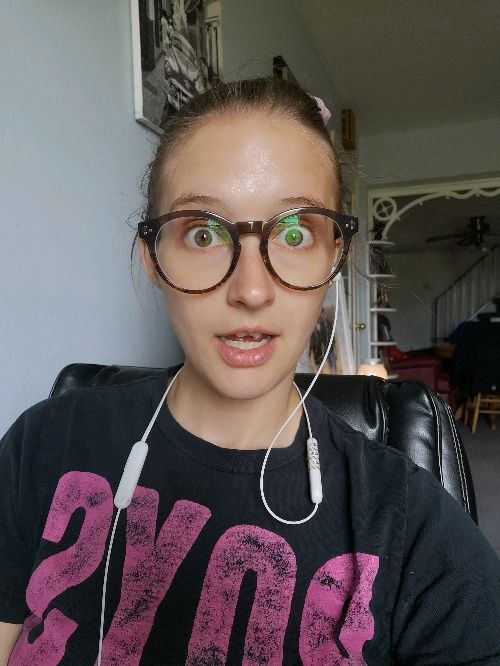 Ryleigh Round Gray Glasses | Zeelool Optical